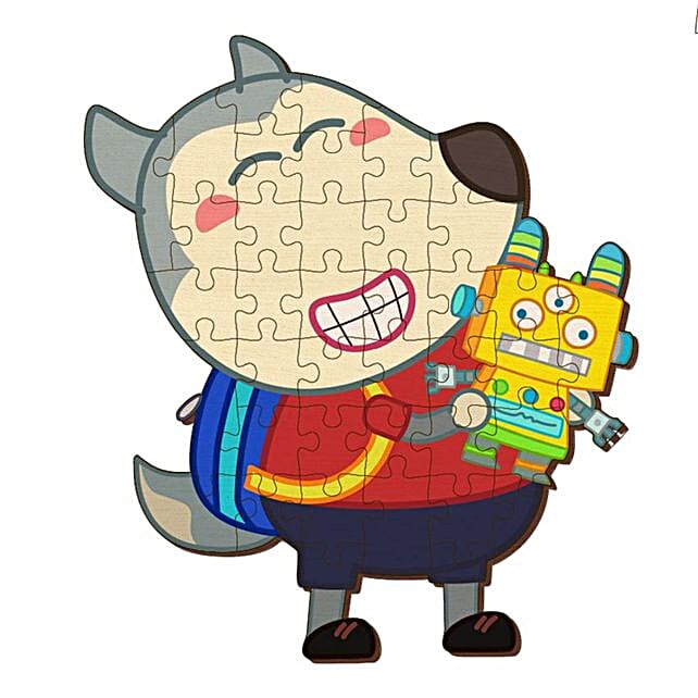 Wolfoo Robot Play Jigsaw Puzzle usa | Gift Wolfoo Robot Play Jigsaw ...