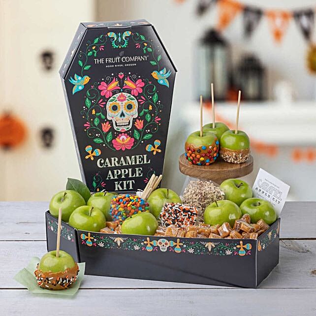 Halloween Caramel Apple Kit usa | Gift Halloween Caramel Apple Kit- FNP