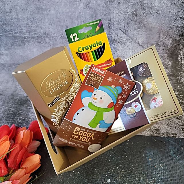 Colourful Christmas Surprise Hamper usa | Gift Colourful Christmas ...