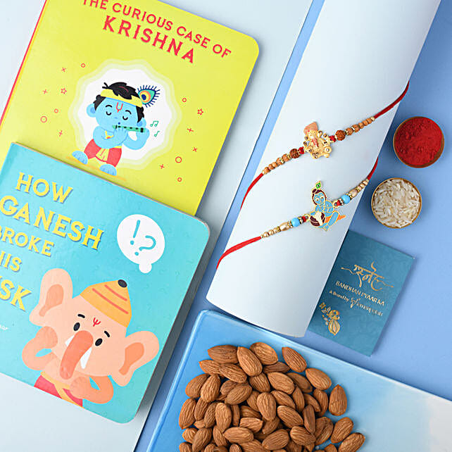 Sneh Auspicious Kids Rakhi & Books Set usa | Gift Sneh Auspicious Kids ...