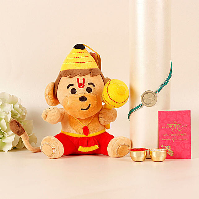 Sneh Kids Designer Hulk Rakhi & Lord Hanuman Toy usa | Gift Sneh Kids ...