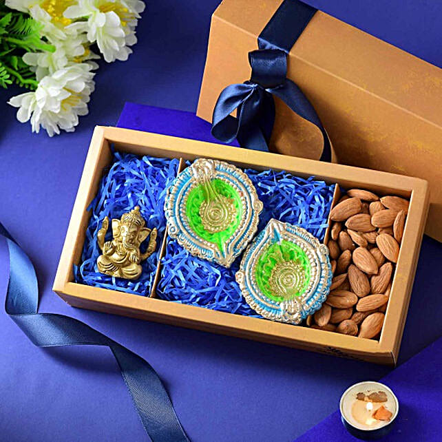 Diwali Blessings Gift Set usa | Gift Diwali Blessings Gift Set- FNP
