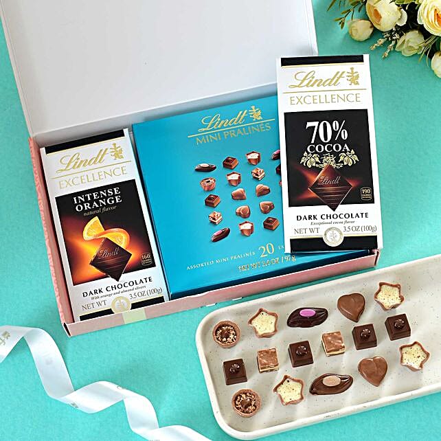 Lindt Collection Gift Hamper usa | Gift Lindt Collection Gift Hamper- FNP