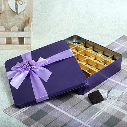 Buy/Send Assorted Chocolates Purple Box Online- Ferns N Petals