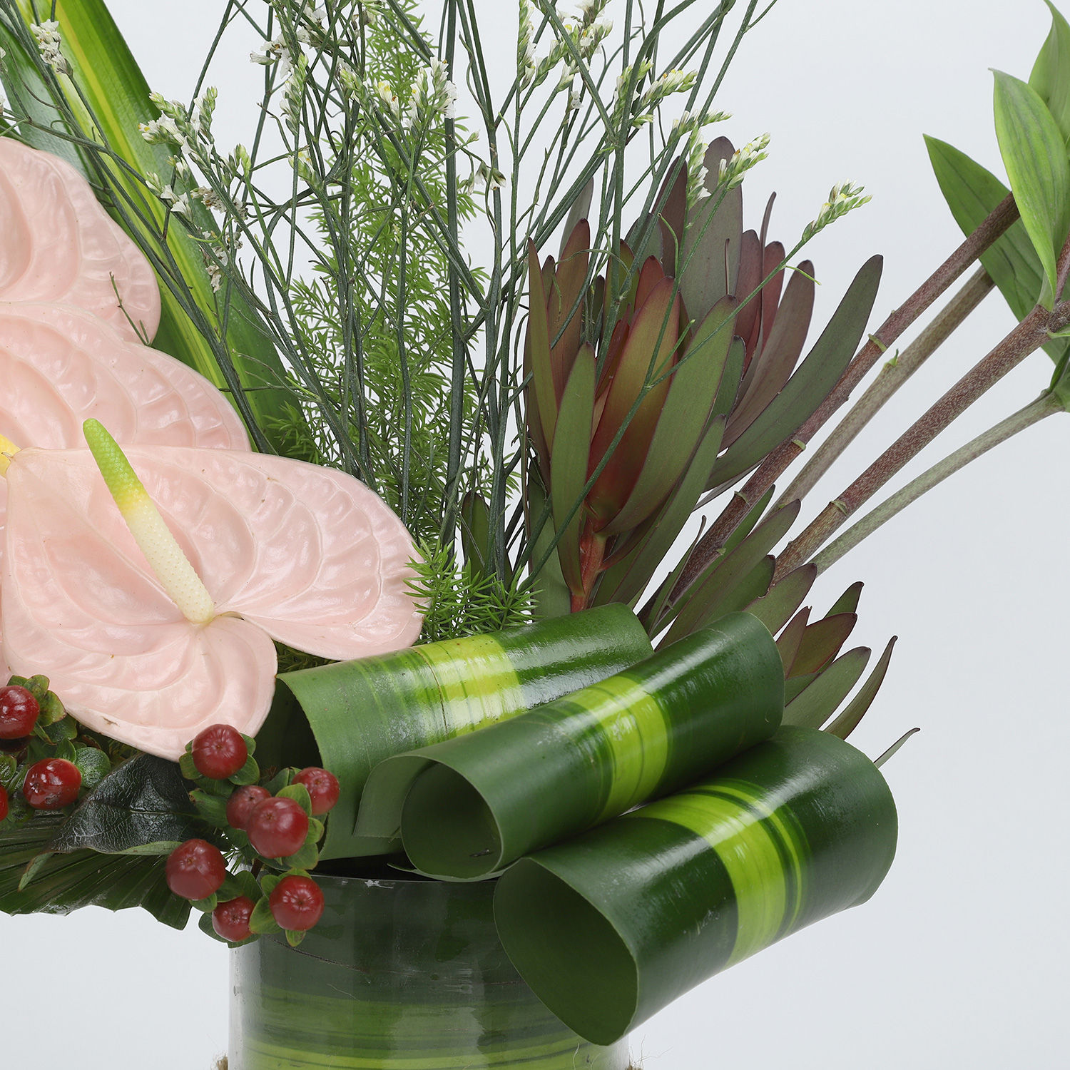 Buy/Send Sunset Safari- Mixed Flowers Arrangement Online- Ferns N Petals