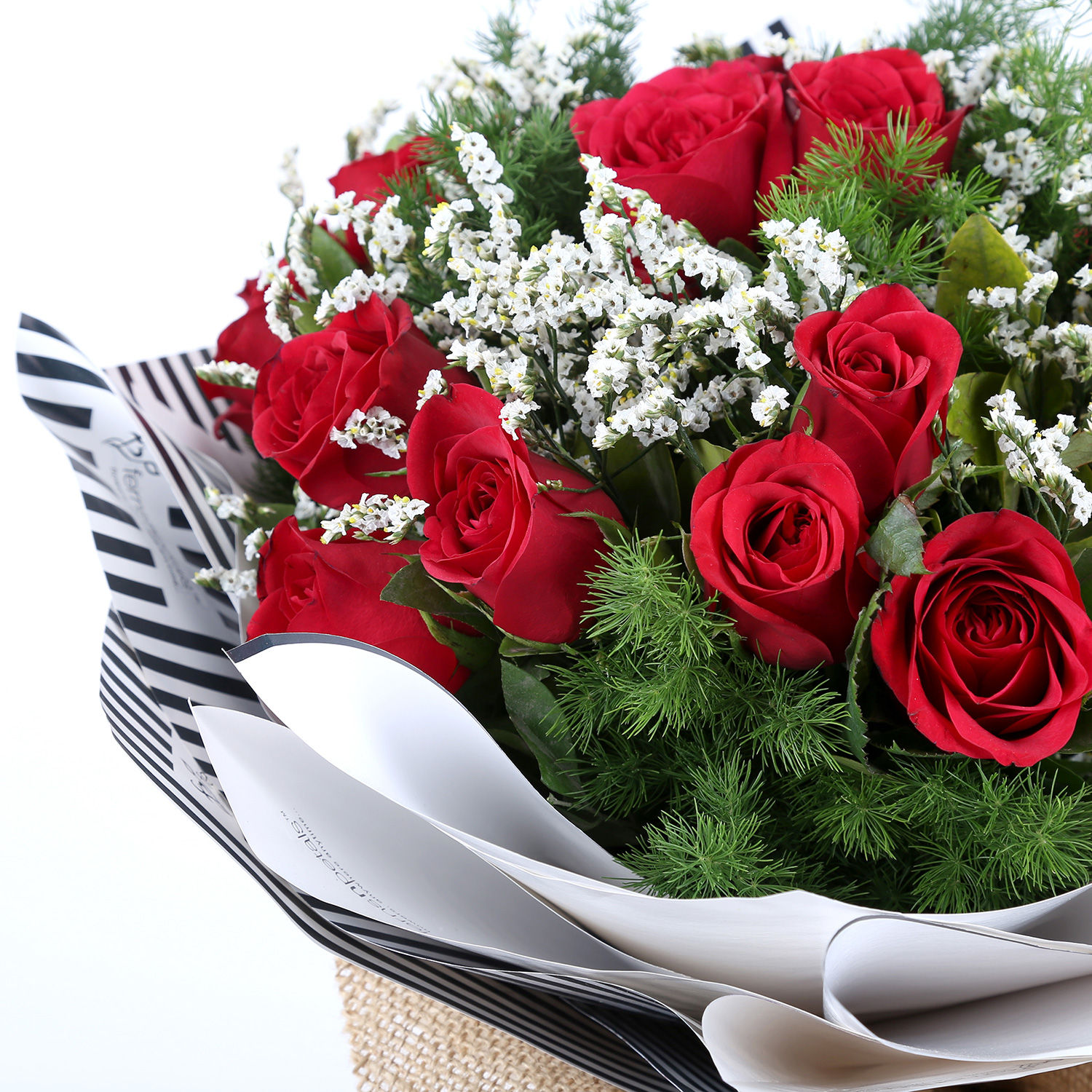 Buy/Send Vibrant 20 Red Roses Bouquet Online- Ferns N Petals