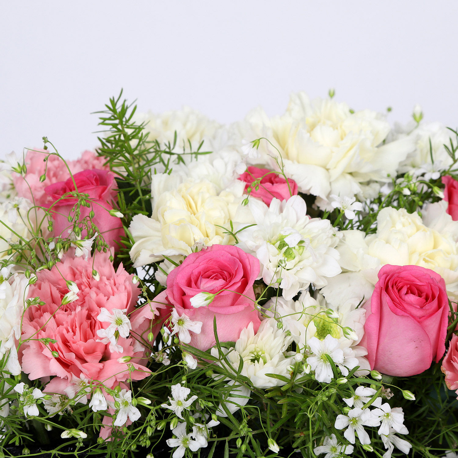 Buy/Send The Dainty Floral Box Arrangement Online- Ferns N Petals