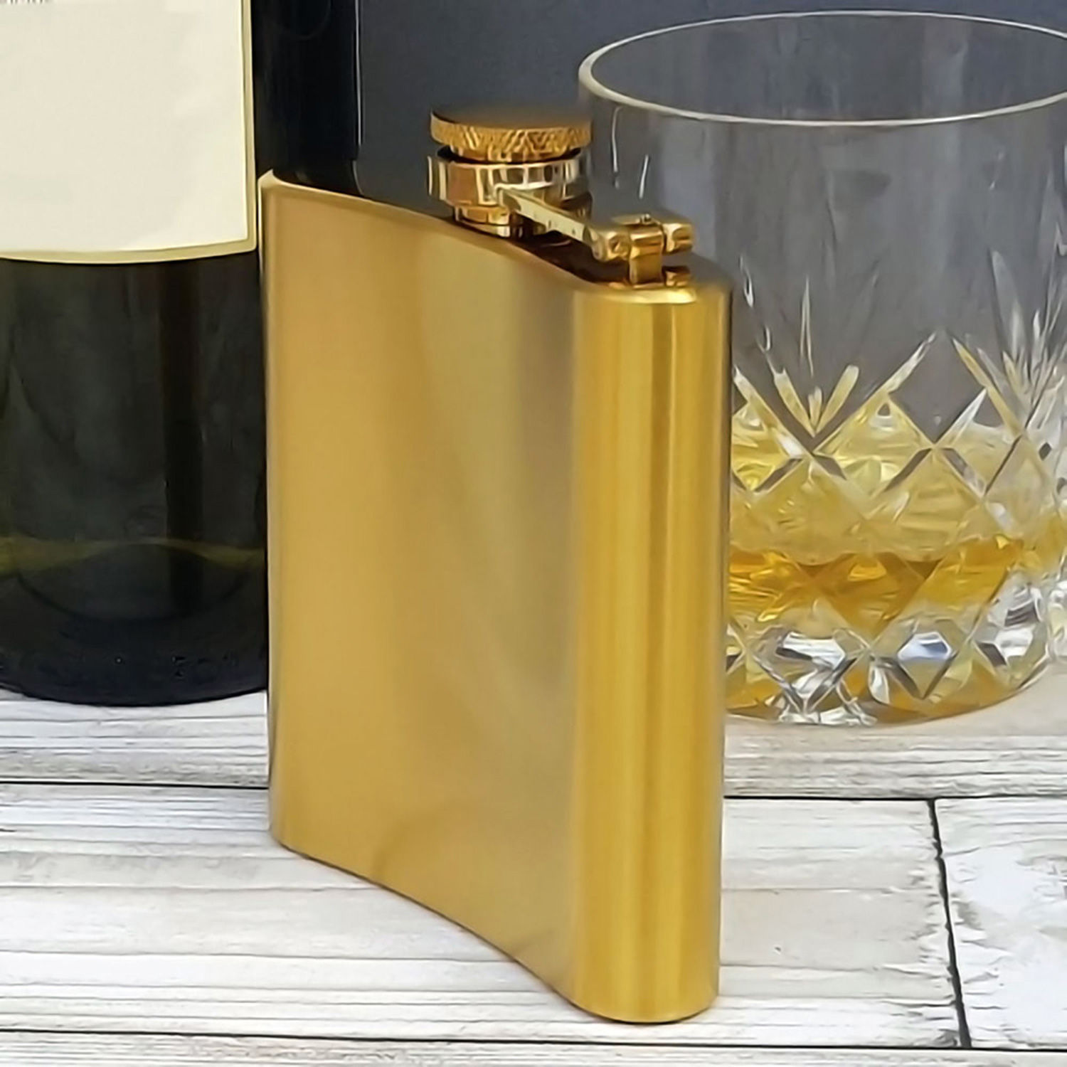 Buy/Send Gold Hip Flask Online- Ferns N Petals