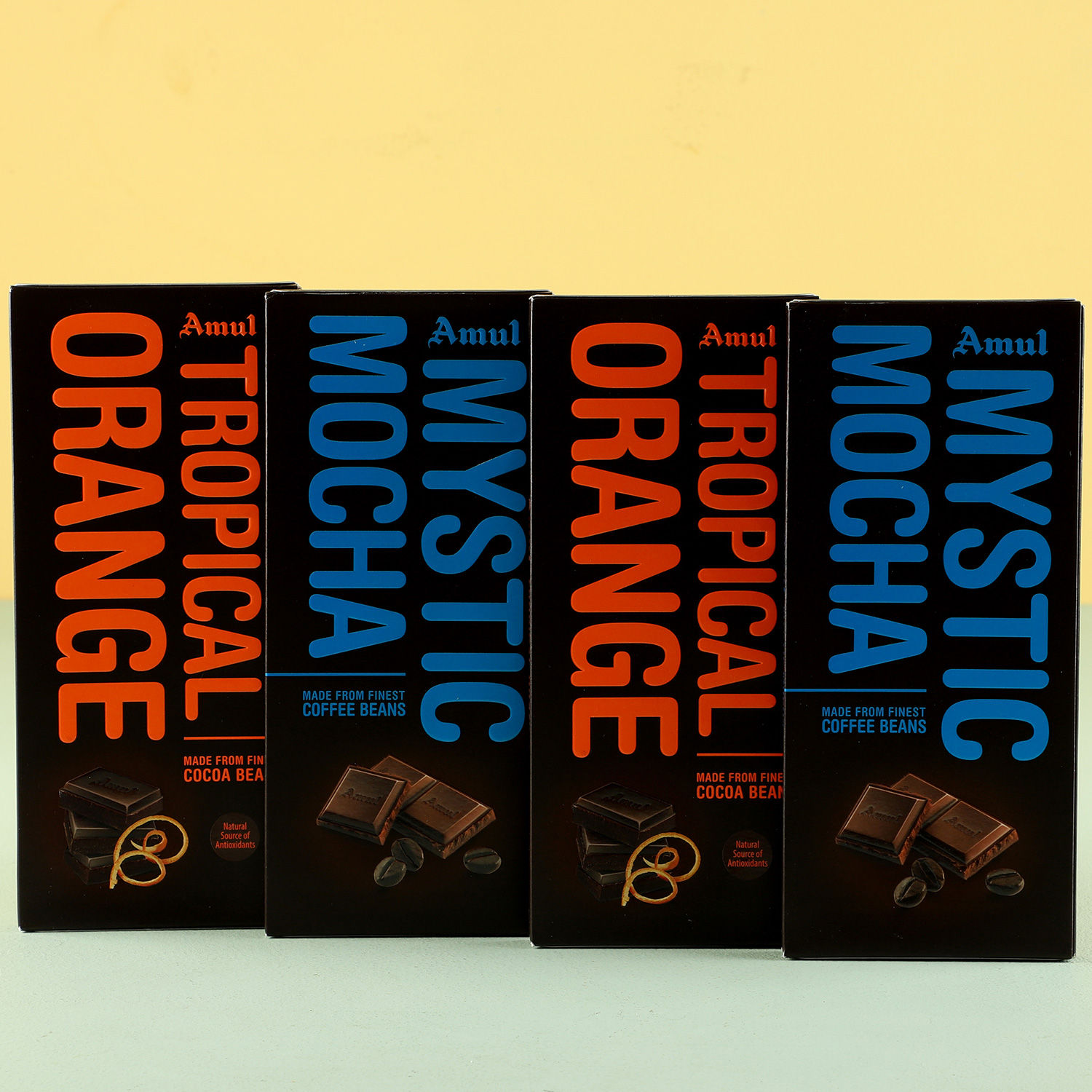 Buy/Send Delicious Amul Chocolate Bars White Box Online- Ferns N Petals