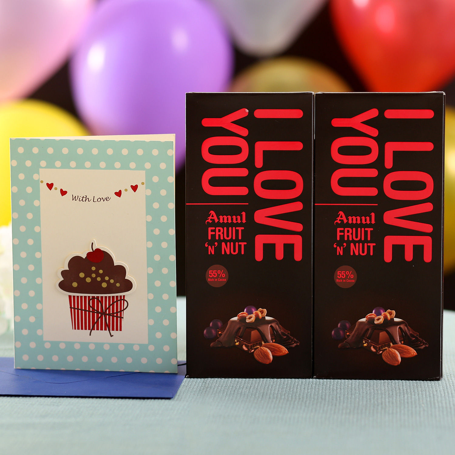 Buy/Send Sweet Love Amul Chocolates For Anniversary Online- Ferns N Petals