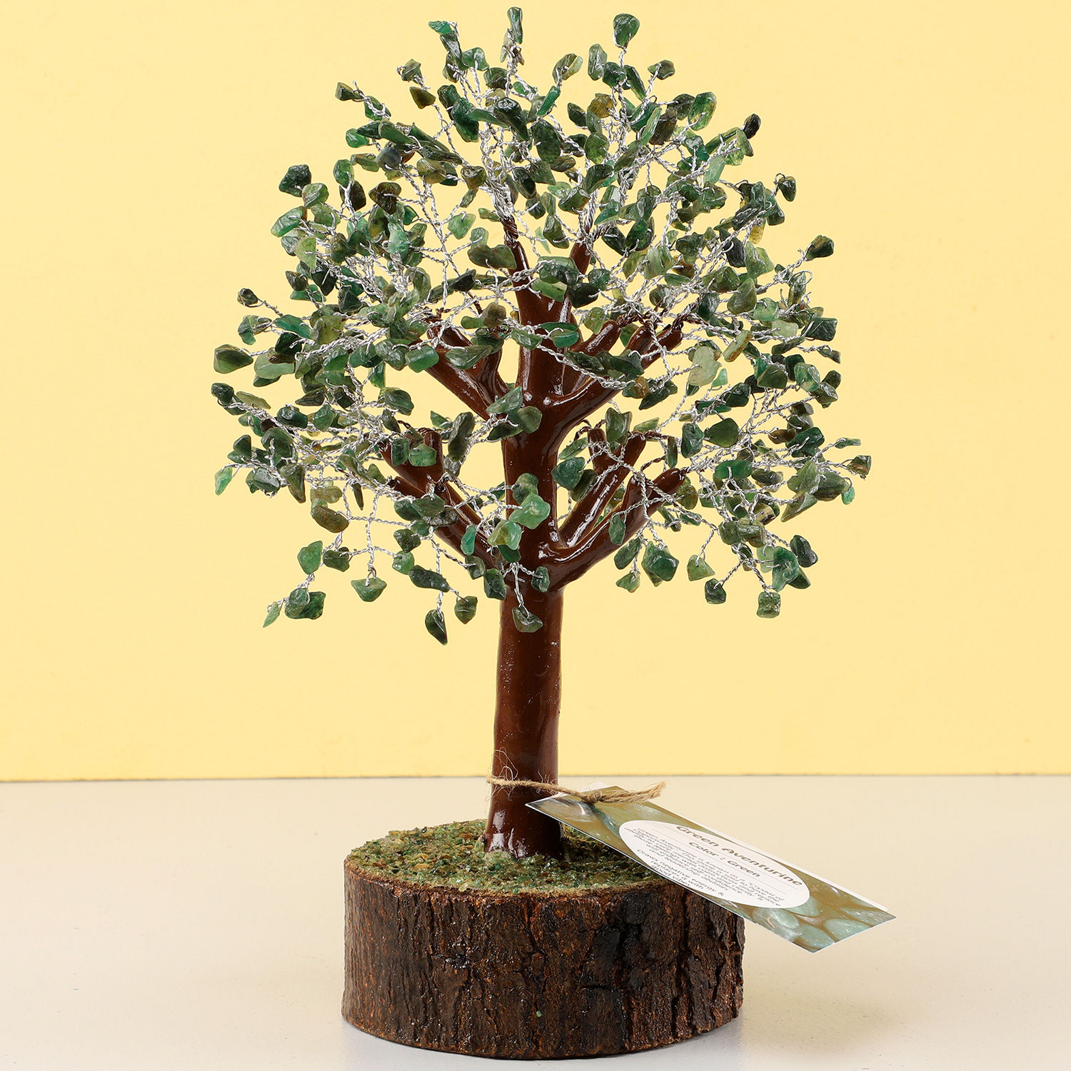 Buy/Send Green Aventurine Gemstone Wishing Tree 12.5" Online- Ferns N ...