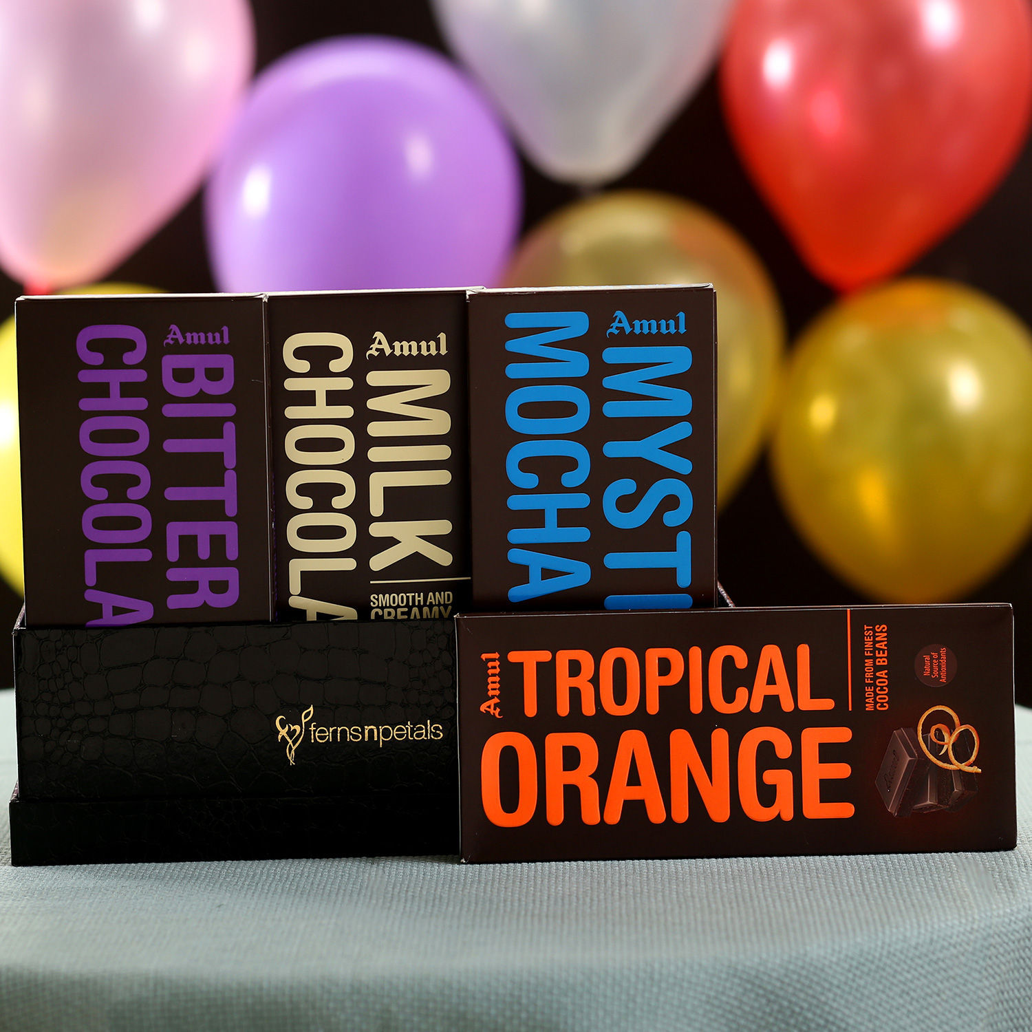 Buy/Send Flavorful Amul Chocolates Combo Online- Ferns N Petals