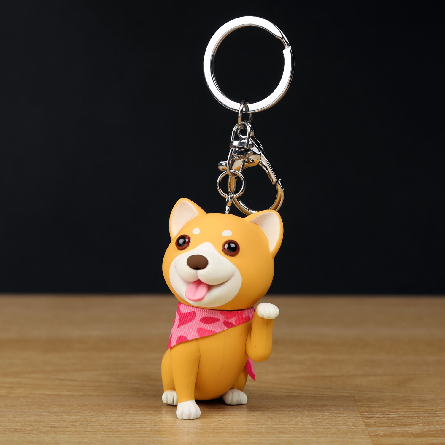Buy/Send Shiba Inu 3D Doggo Keychain Online- Ferns N Petals