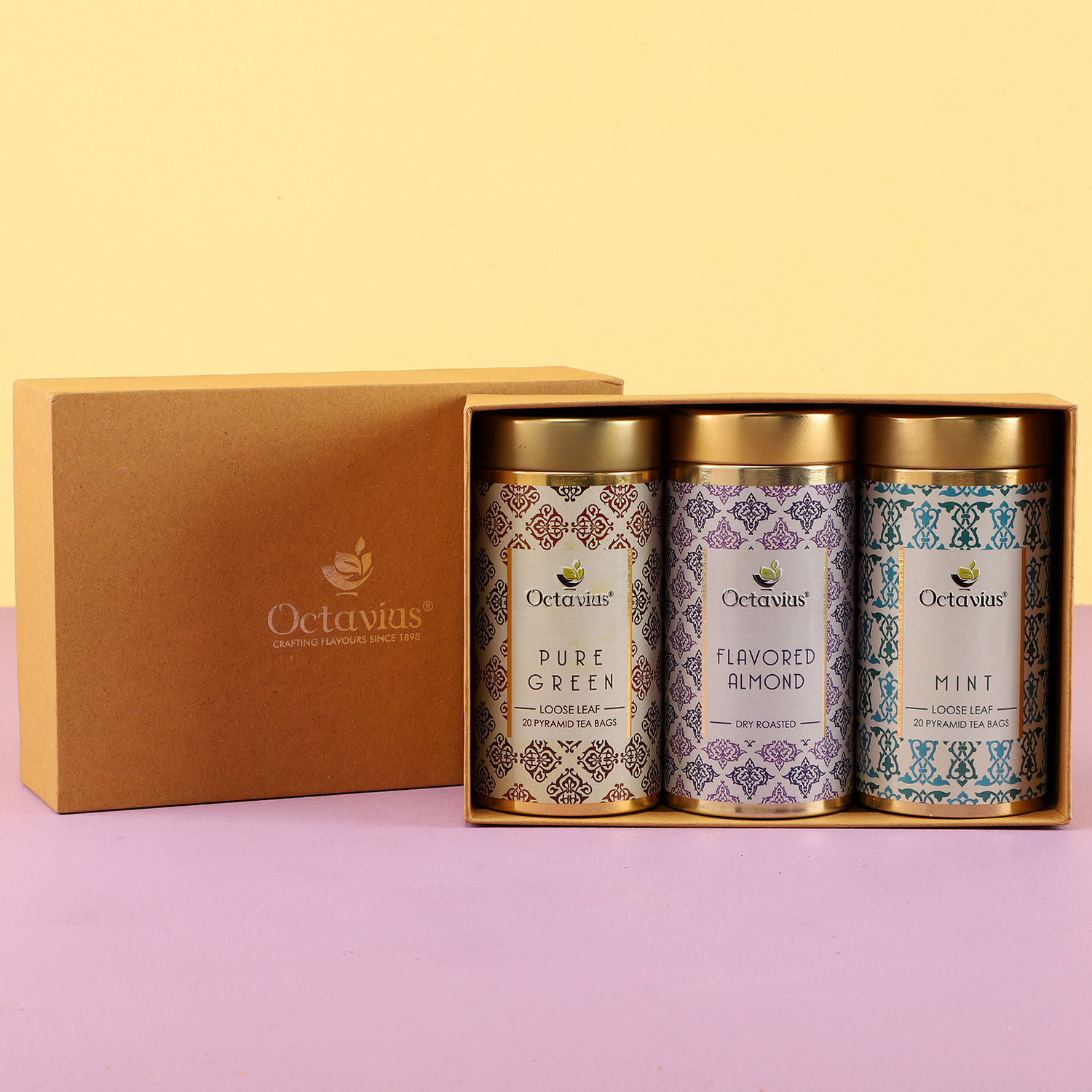 Buy/Send Almond Paprika Tea Hamper Online- Ferns N Petals
