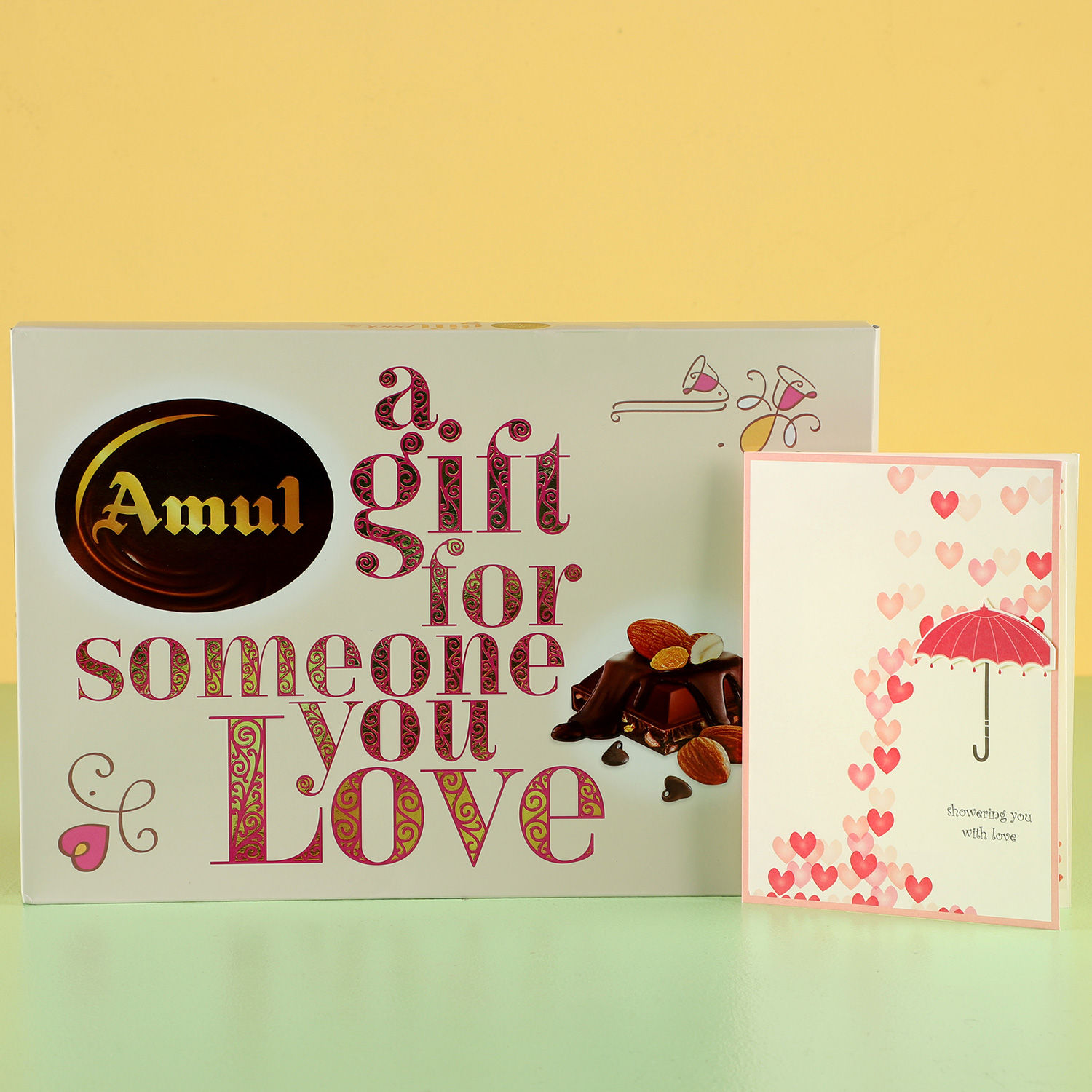 Buy/Send Amul Rejoice Pack Love Greetings Online- Ferns N Petals