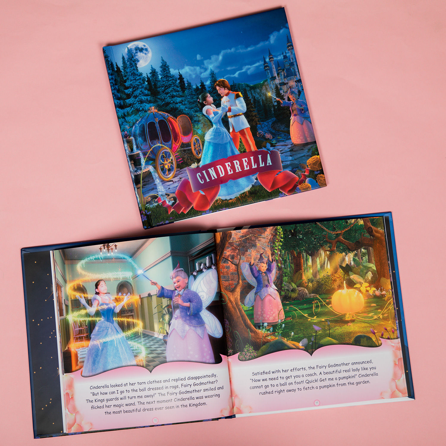 Buy/Send Personalised Cinderella Story Book Online- Ferns N Petals