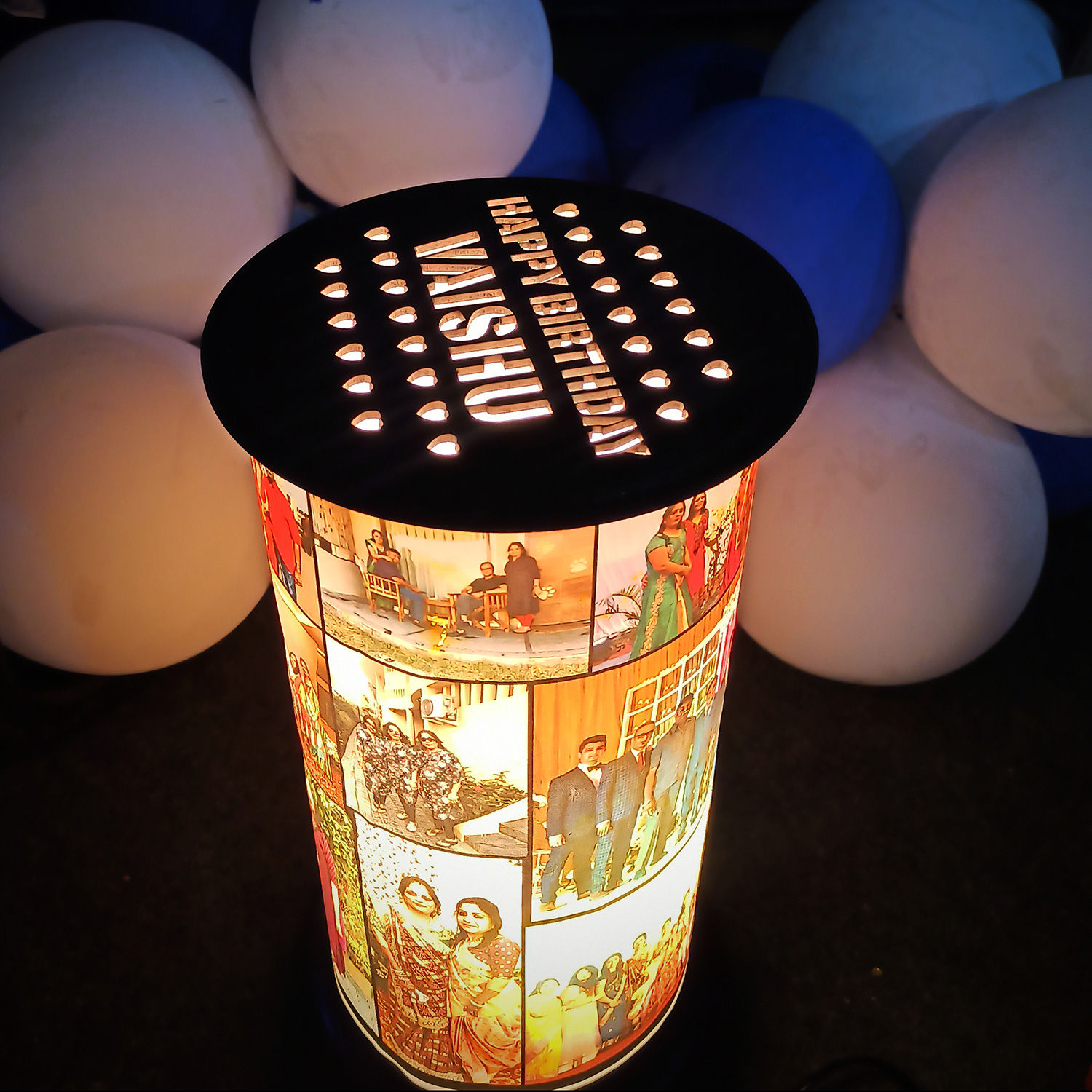 Buy/Send Customised Rotating Lamp Online- Ferns N Petals