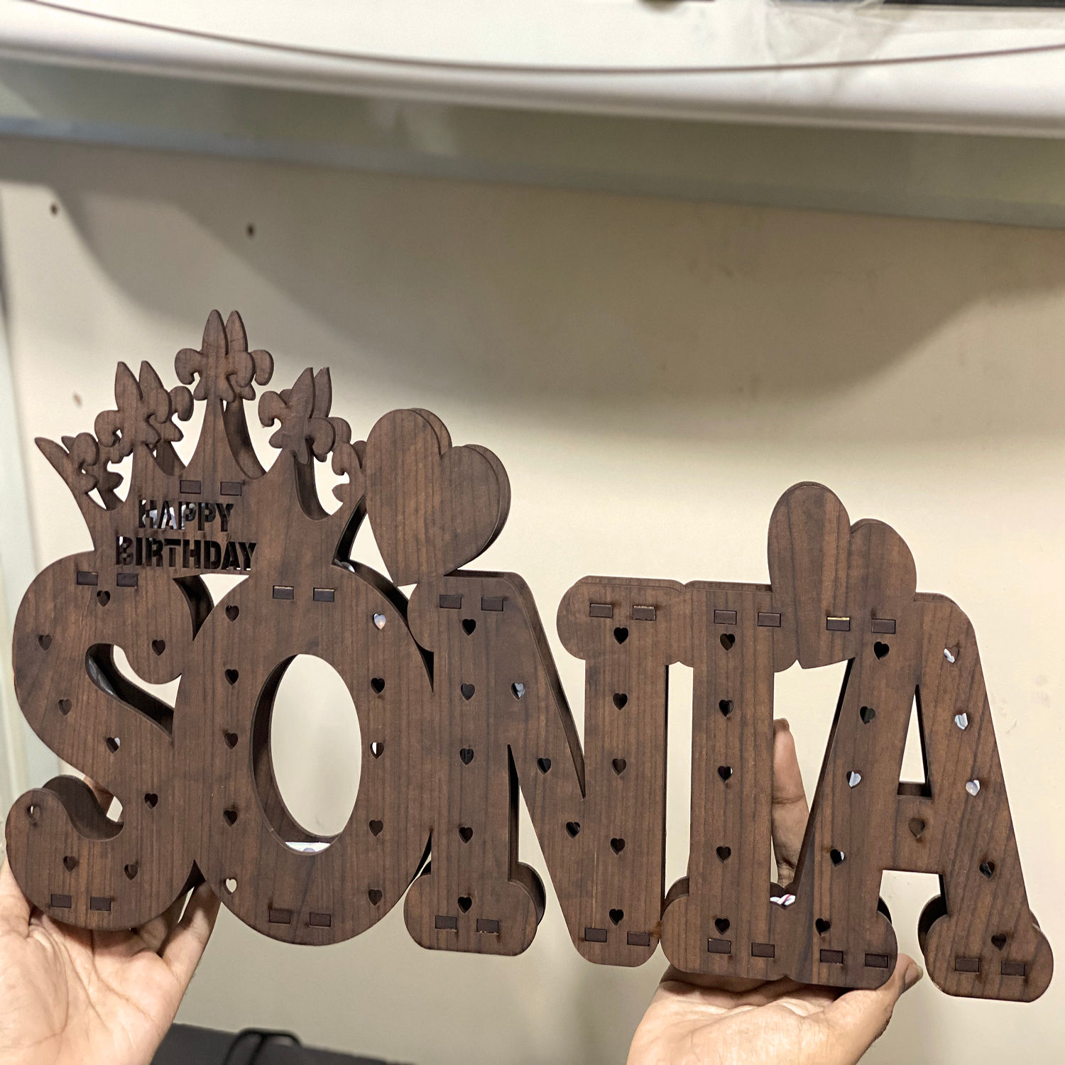 Buy/Send Customized Name Board Online- Ferns N Petals