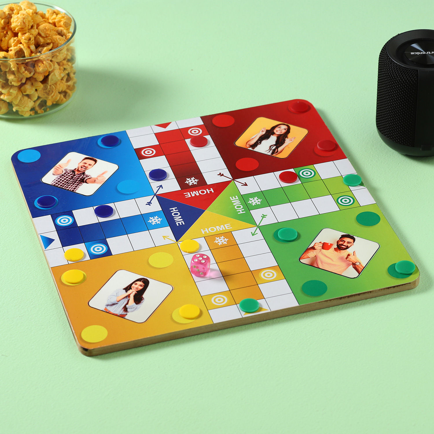 Buy/Send Personalised Ludo Game Set With Photos Online- Ferns N Petals
