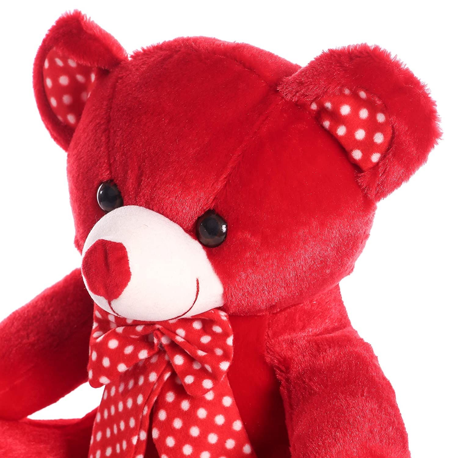 Buy/Send Red Bow Teddy Bear Online- Ferns N Petals